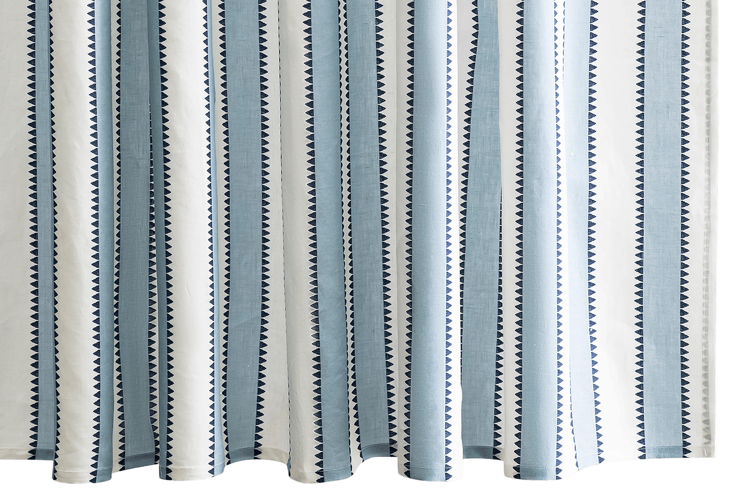 Apollo Stripe Shower Curtain | Matouk Luxury Linens