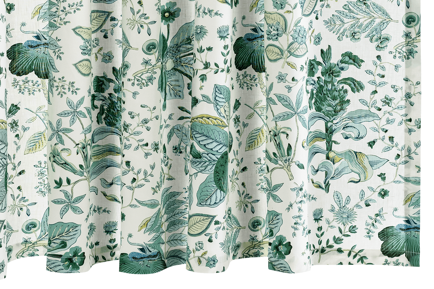 Pomegranate Linen Shower Curtain | Matouk Luxury Linens