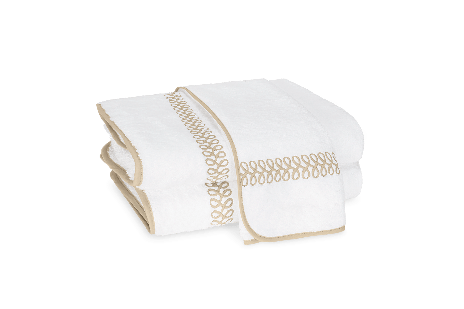 Astor Braid Towels | Matouk Luxury Linens