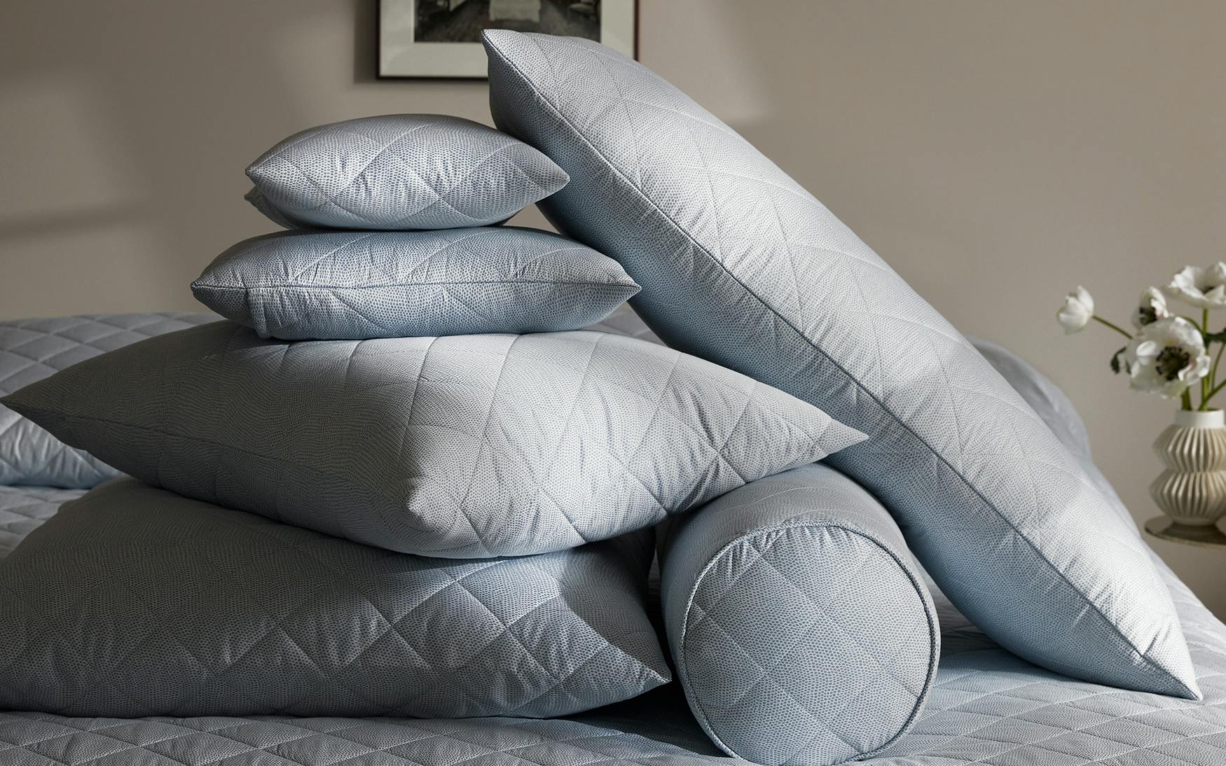 Jasper Bolster Pillow Cover | Matouk Luxury Linens