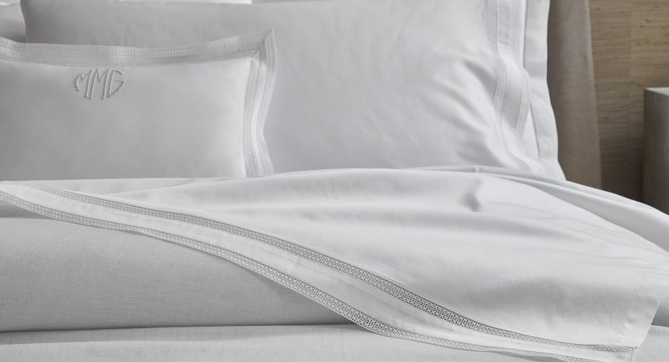 White, Ivory, and Bone | Matouk Luxury Linens